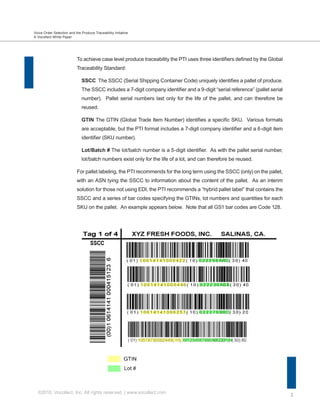 The Voice Pick Code and Order Selection | PDF