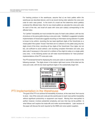 The Voice Pick Code and Order Selection | PDF