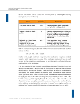 The Voice Pick Code and Order Selection | PDF