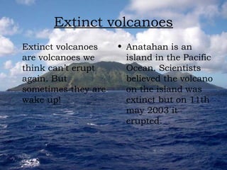 The volcanoes | PPT