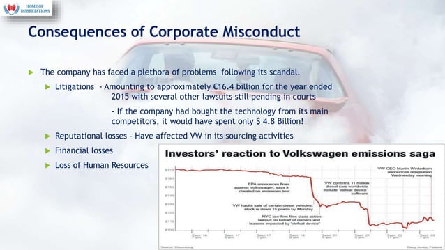 The Volkswagen Emission Scandal.pptx | Automotive Industry | Industries
