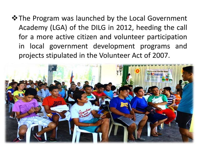 The Volunteer and Citizenship Program for Local Government Units | PPTX ...