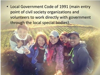 The Volunteer and Citizenship Program for Local Government Units | PPTX