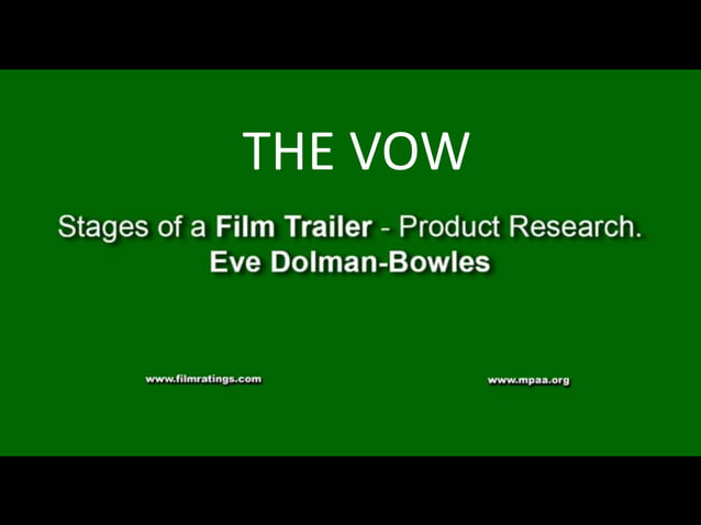 The vow | PPTX