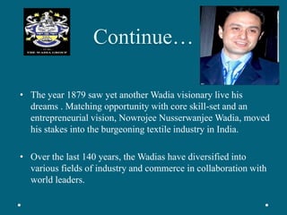 The wadia group | PPTX