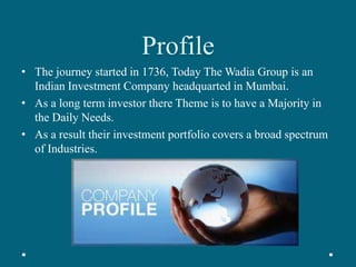 The wadia group | PPTX