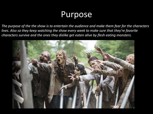 The walking dead | PPTX | Television | Entertainment