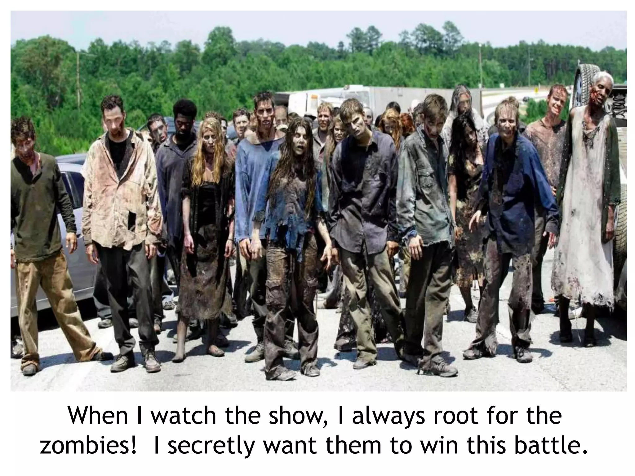 The walking dead | PPTX