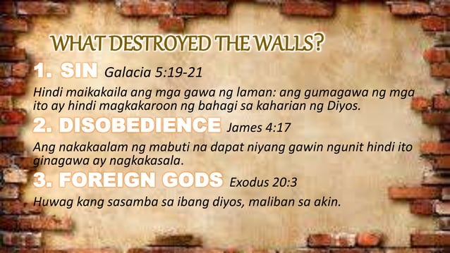 The wall builder 1 | PPT