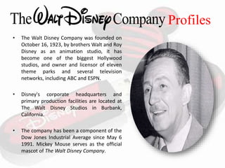 International business entry with license, study case from Walt Disney ...