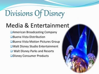 The walt disney company | PDF