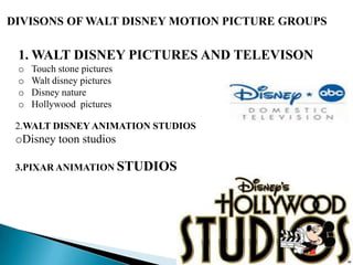 the walt disney company | PPTX