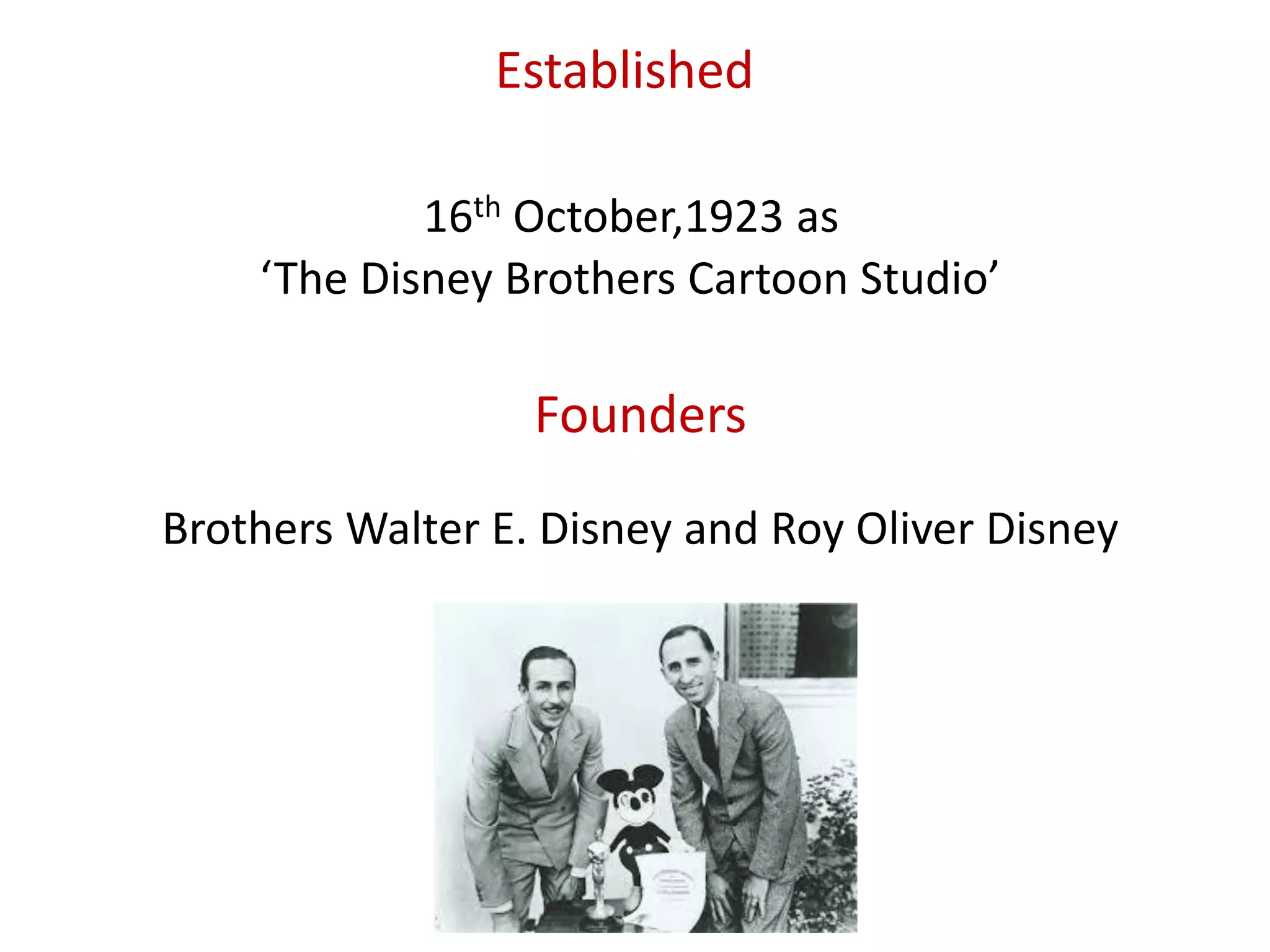 The Walt Disney Company | PPT
