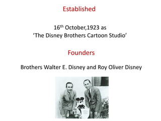 The Walt Disney Company | PPT