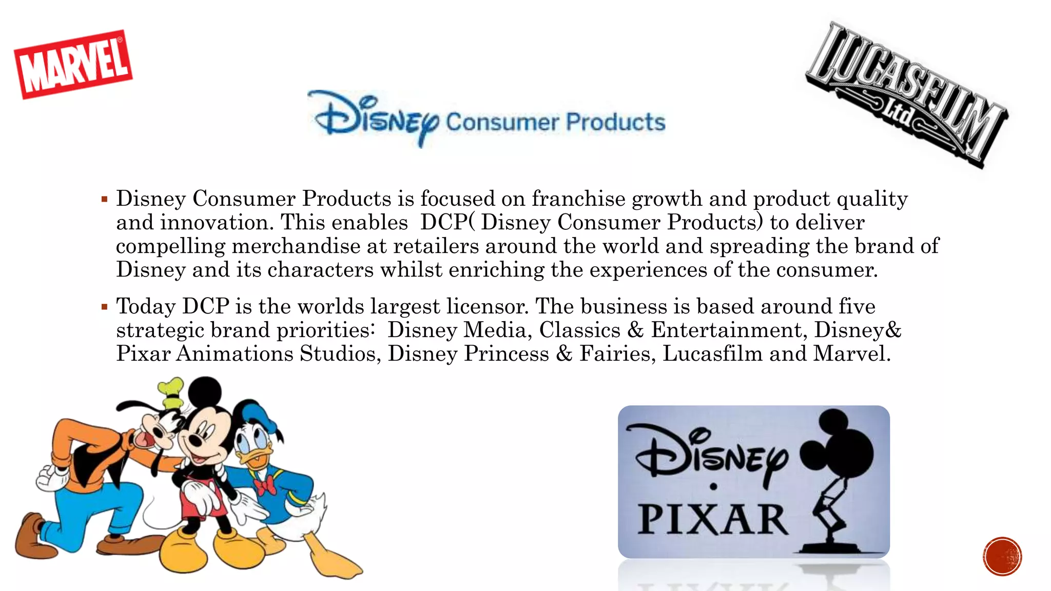The walt disney company presentation | PPTX