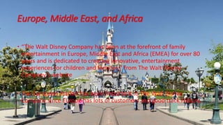 The walt disney company review 2 [autosaved] | PPTX