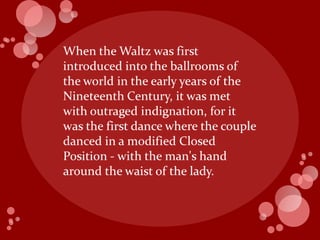 The waltz | PPTX
