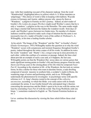 The Wanderer's Return at the beginning of Act V, Faust PartII by Goethe ...