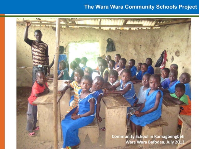 The wara wara community schools project english a | PPT