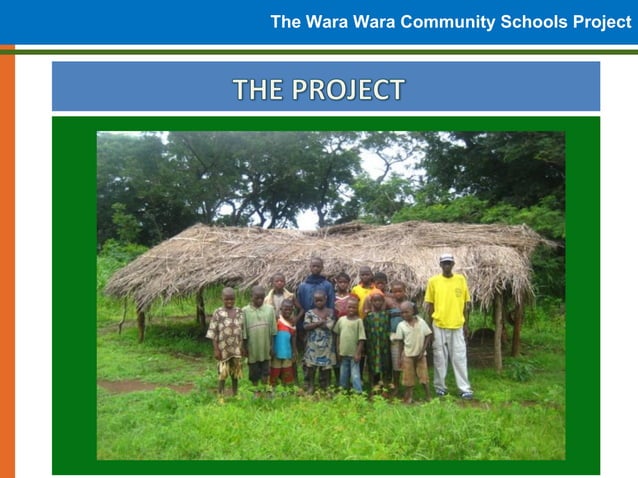 The wara wara community schools project english a | PPT