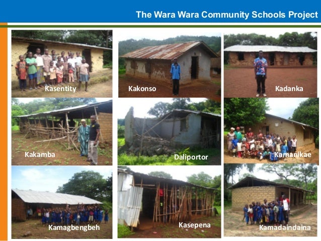 The wara wara community schools project english a
