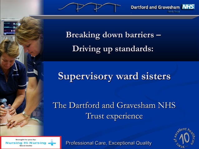 The ward sisters role | PPT | Healthcare Industry | Industries