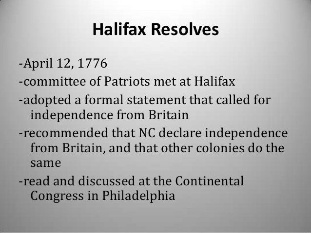 The war for independence