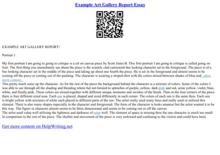 The Warnock Report Essay | PDF