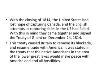 The War of 1812 | PPTX