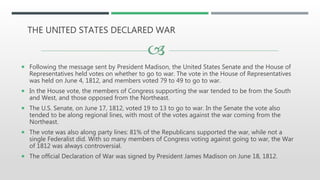 The War of 1812 | PPTX