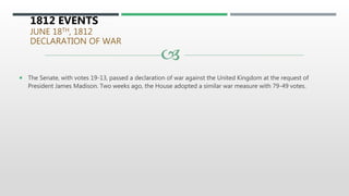 The War of 1812 | PPT