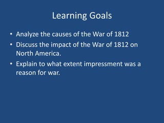 War of 1812 | PPT