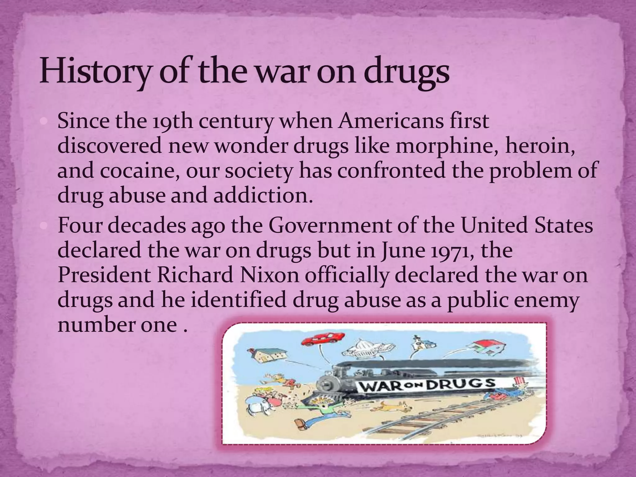 The War on Drugs | PPTX