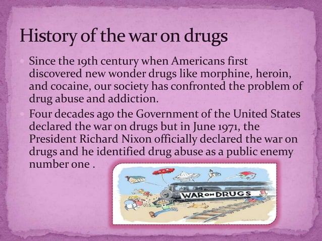 The War on Drugs | PPTX | Illegal Drugs, Tobacco, eCigarettes, Vaping ...