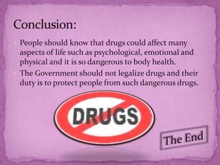 The War on Drugs | PPTX