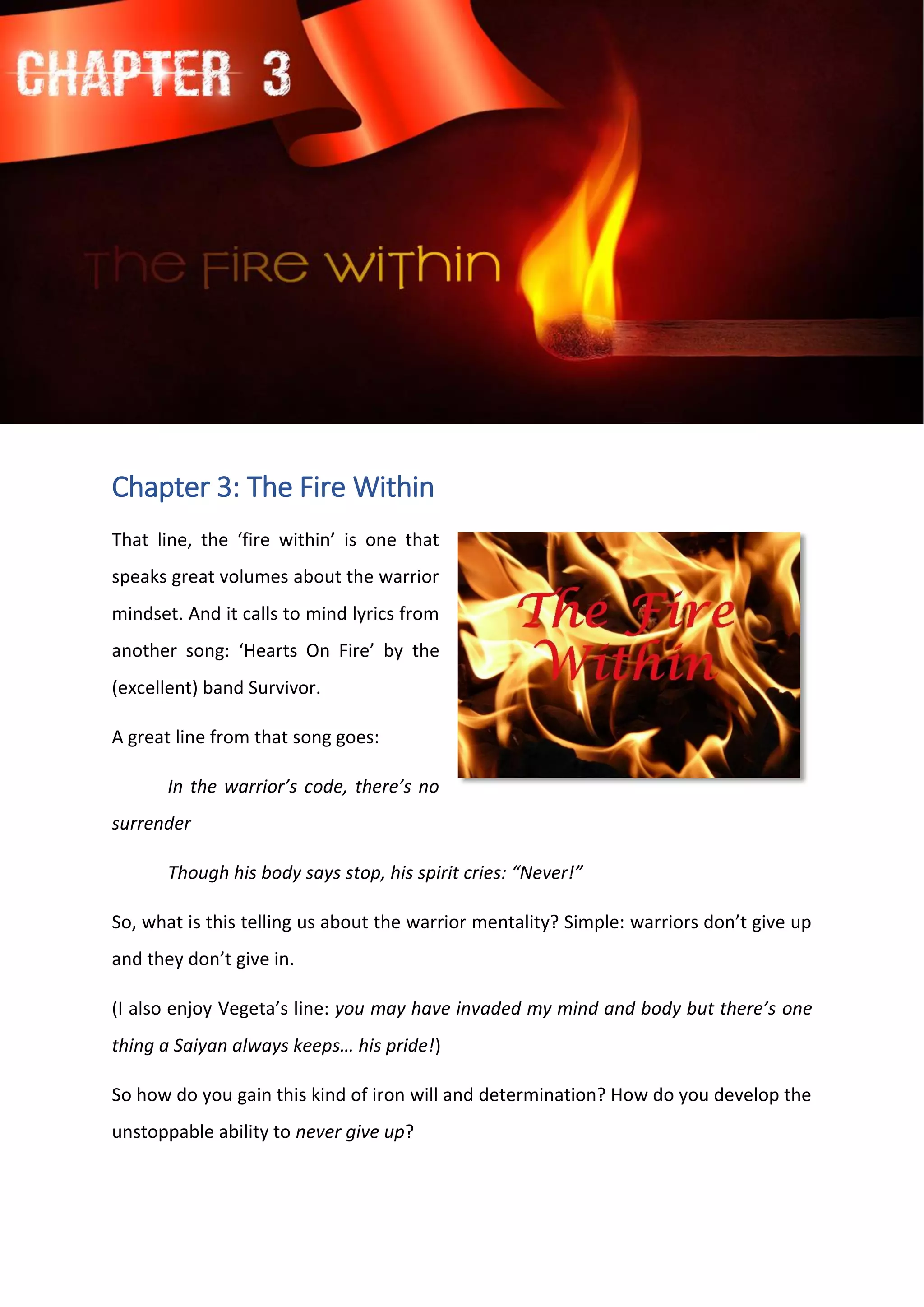 The warrior mindset | PDF