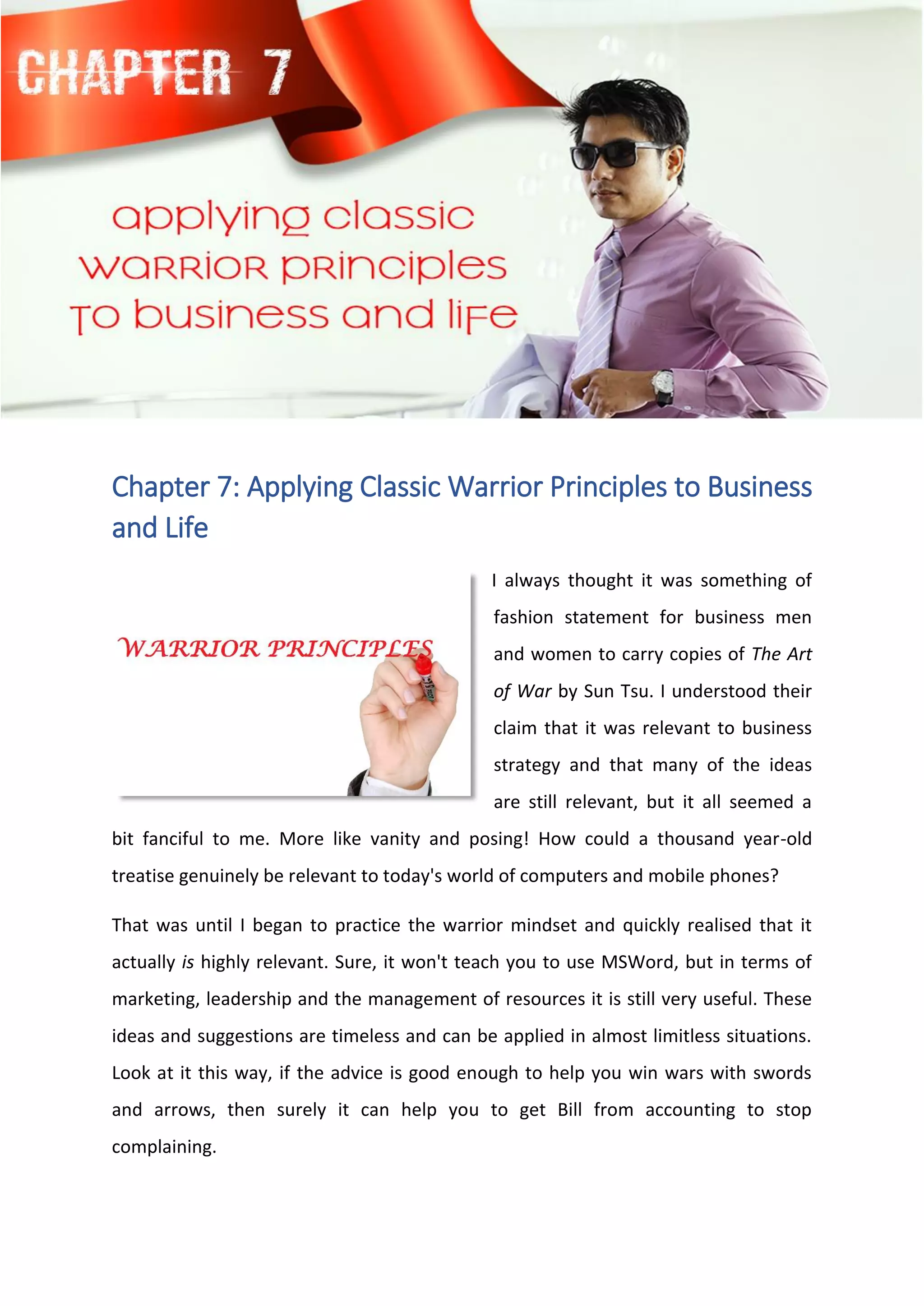 The warrior mindset | PDF