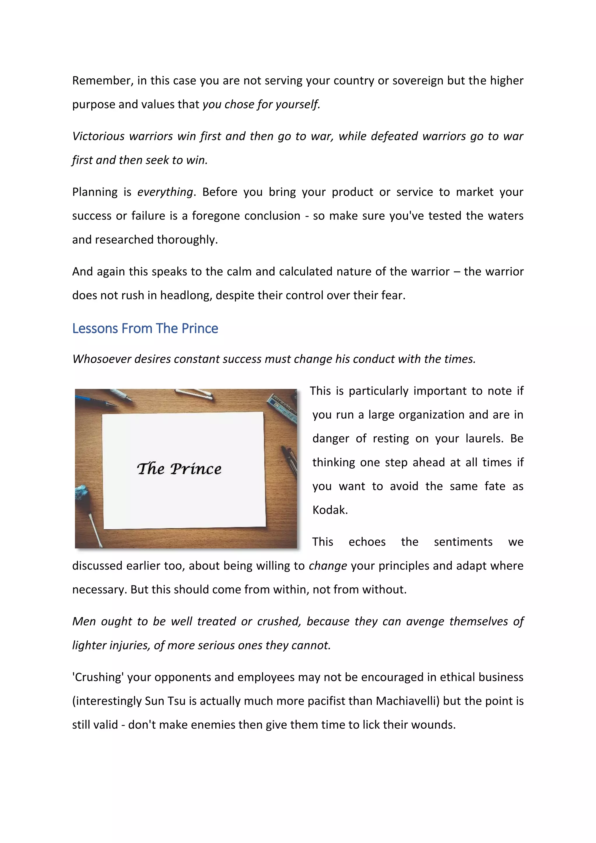The warrior mindset | PDF