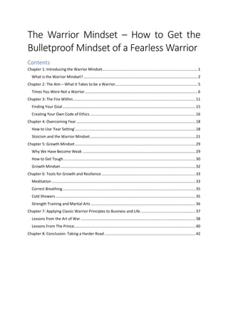 The warrior mindset | PDF