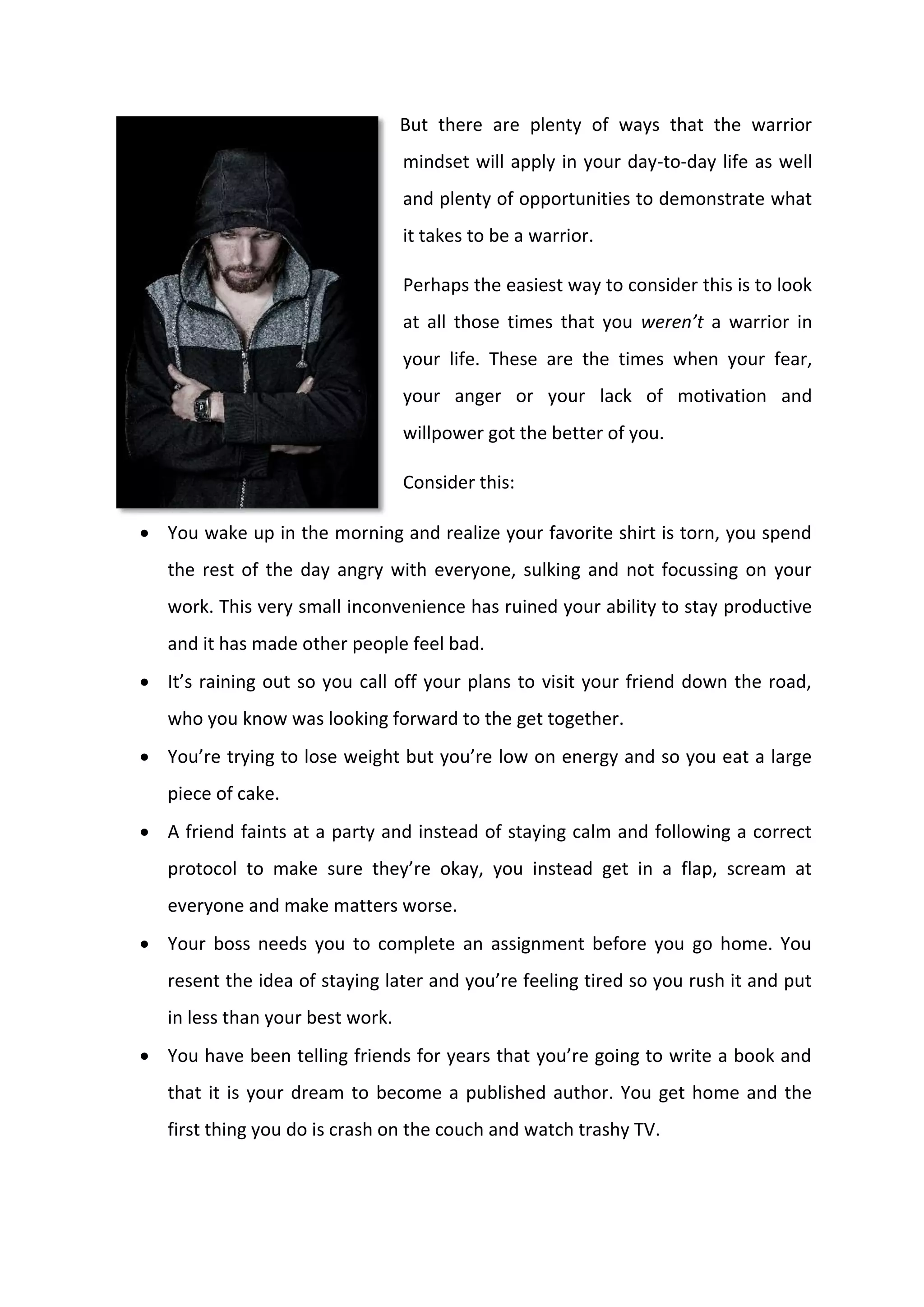 The warrior mindset | PDF