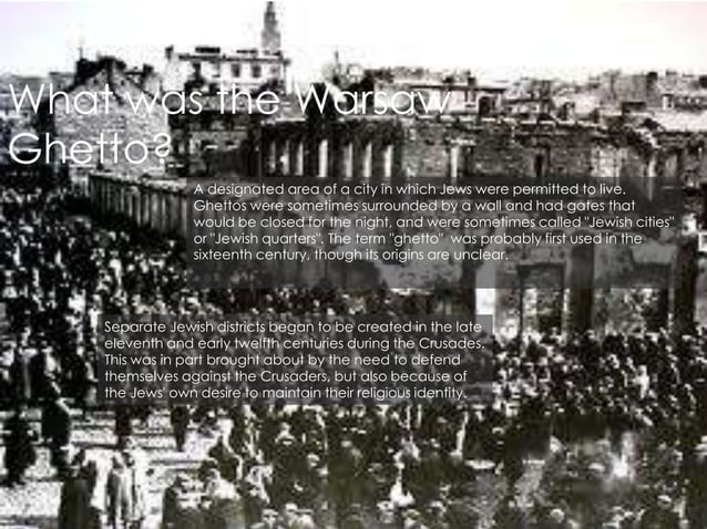 The warsaw ghetto olivia | PPT