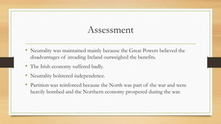 Ireland during World War II | PPT