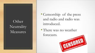 Ireland during World War II | PPT