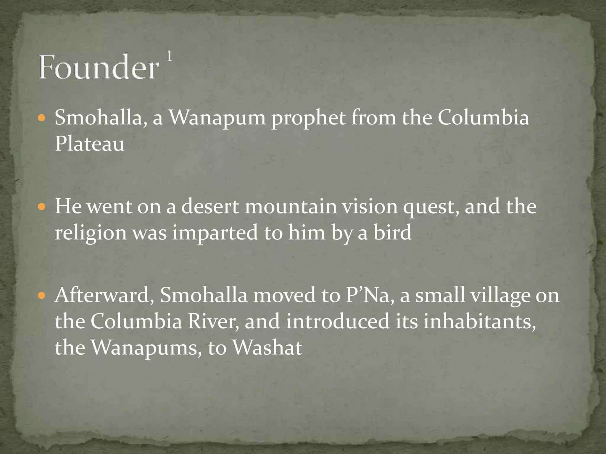 The Washat Religion | PPTX