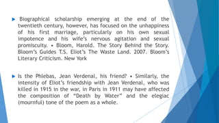 The waste land ppt | PPTX