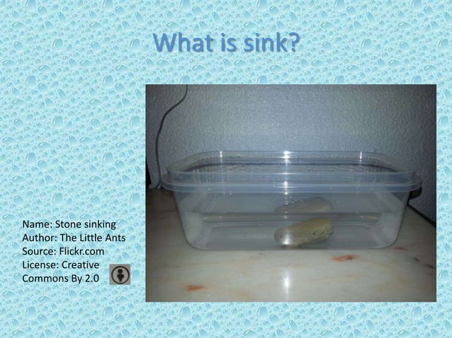 Float and sink | PPTX