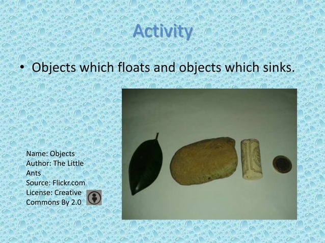 Float and sink | PPT