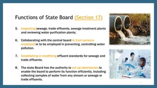 The State Board for Water Pollution - The Water Act 1974 .pptx ...