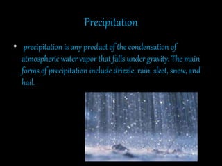 The water cycle 1 | PPTX