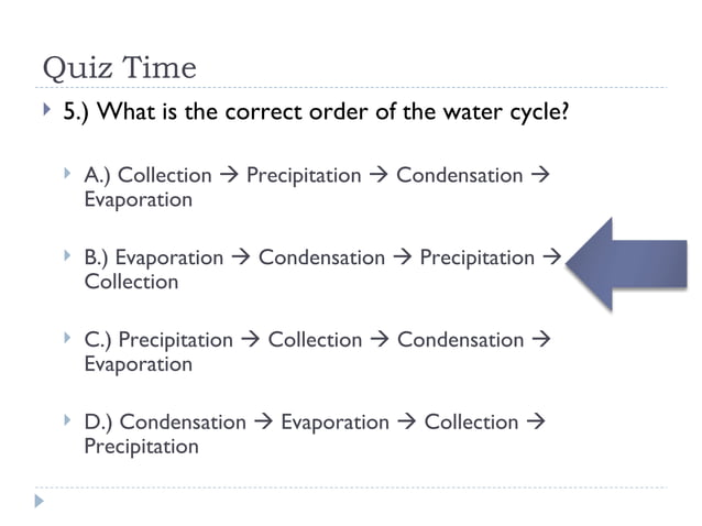 The Water Cycle | PPT | Chemistry | Science